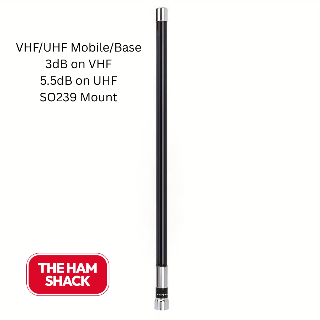 VHF/UHF mobile antenna. The current stock is White in colour. – The Ham ...